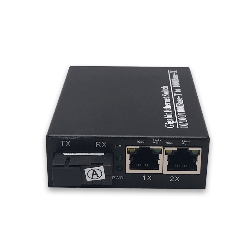10/100/1000M SMF 1*SC 2*Rj45 20km Fiber Media Converter-Media Converter-Shenzhen Serat ...